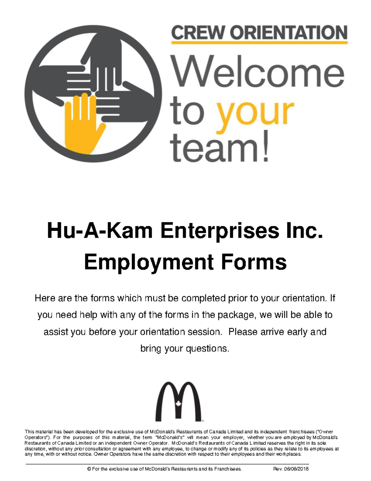 1645053196 - Notes - Hu-A-Kam Enterprises Inc. Employment Forms Here ...