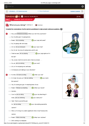 Unit 11 workbook - Libro de trabajo Cambridge resuelto unidad 11 ...