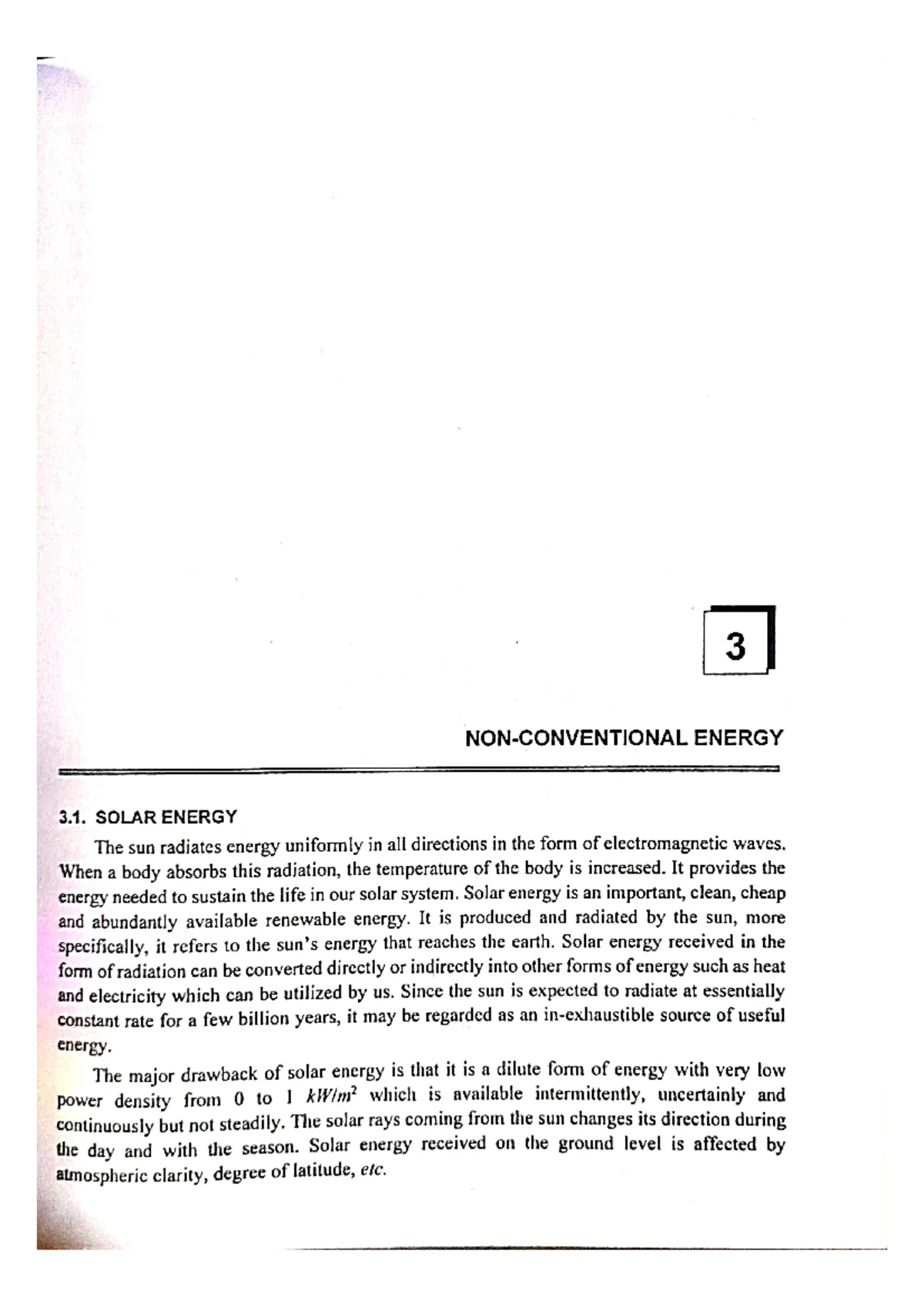 UNIT 1 Introduction - OCH353 ENERGY TECHNOLOGY UNIT 1 NOTES - 1 ...