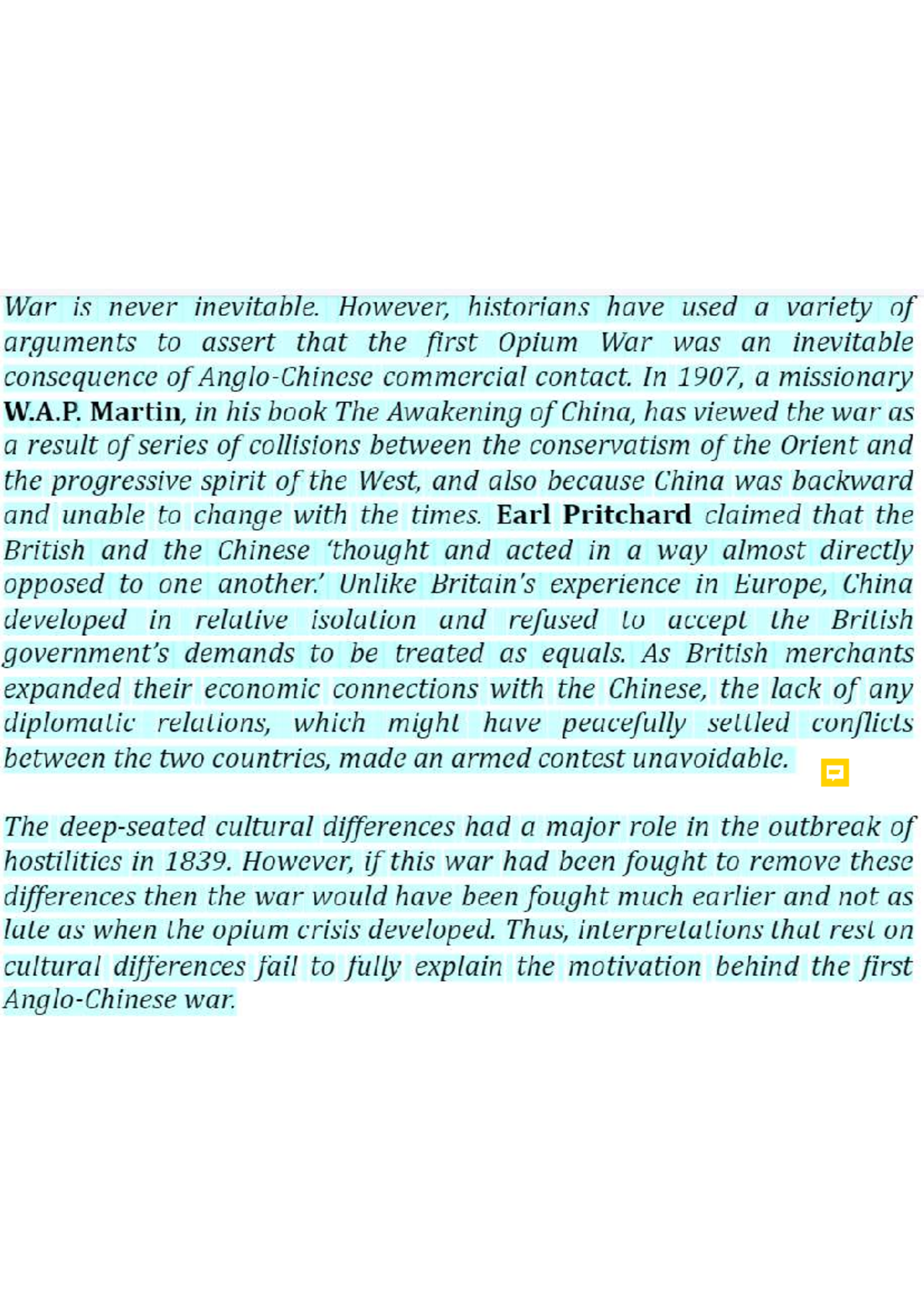 Historiographies of Opium wars - 22518 - Studocu