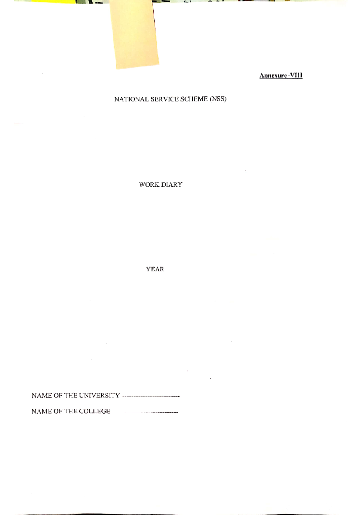 NSS Year Report - Good notes - Computer Networks - Studocu