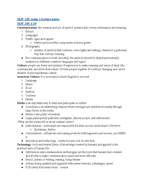 Media & Culture Ch. 8 - Chapter 8 notes from lecture and textbook ...