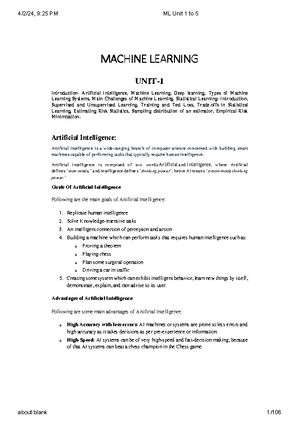 Hci-Unit-3 - Unit -3 - 1 UNIT-III Screen Designing Design goals: Reduce ...