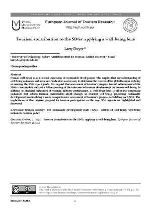 Summary Noel Castree Anthropocene - Turismo Sostenible - UIB - Studocu