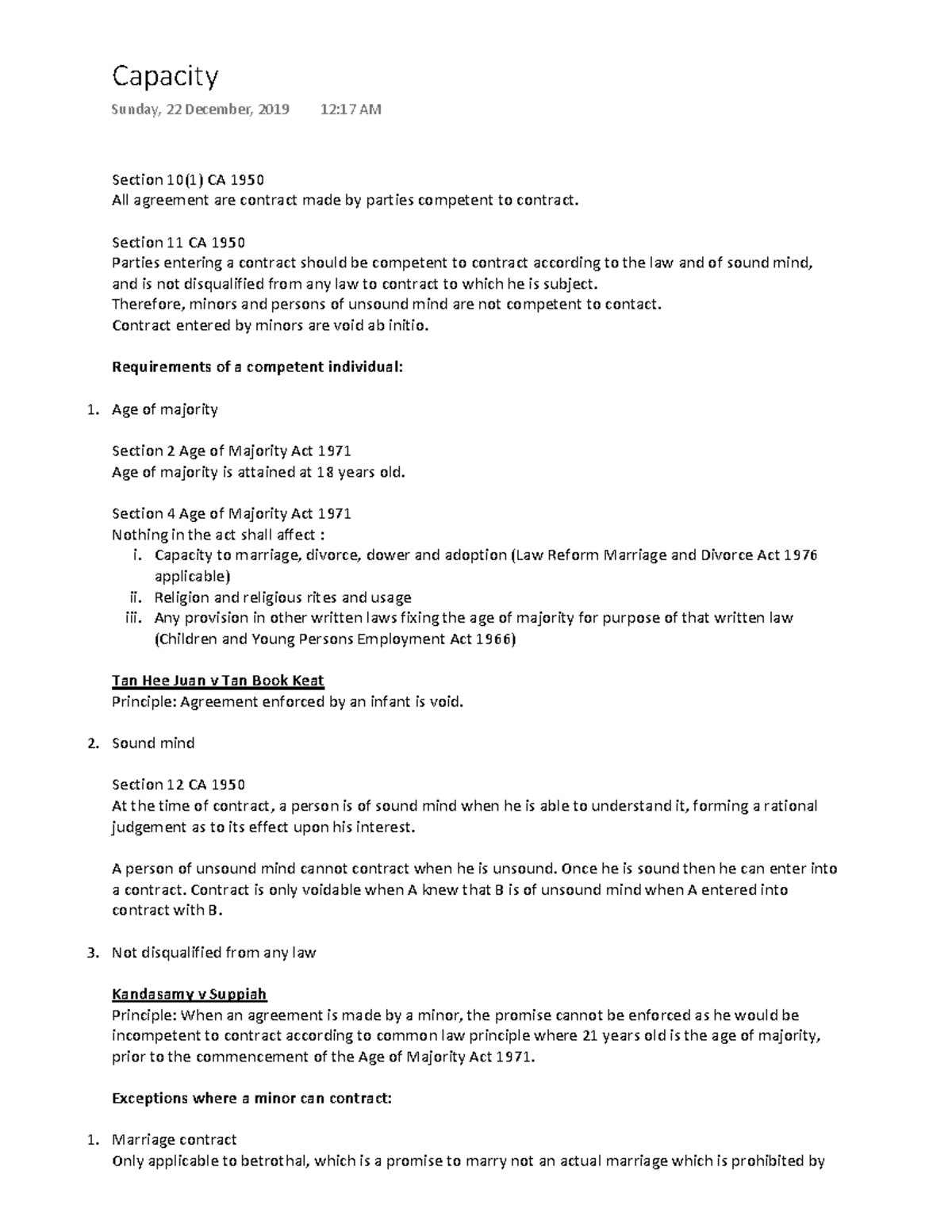 Capacity - Lecture notes 1 - ^ĞĐƚŝŽŶ ϭϬ;ϭͿ ϭερϬ - Studocu