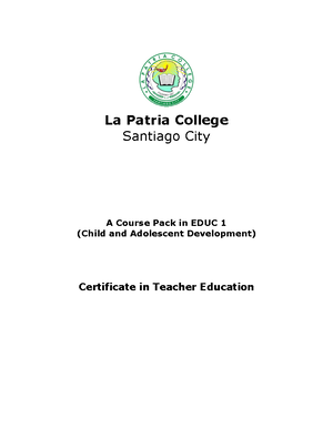 Components OF THE Curriculum - INSTRUCTIONAL MODULE IN EDUC 4 ...