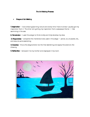 Different Timelines in the History of Art - Different Timelines in the ...