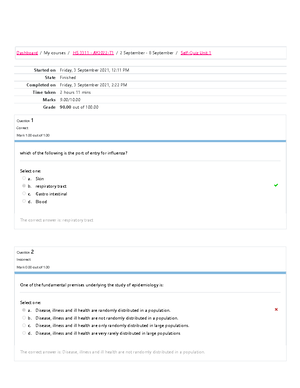 Self-Quiz Unit 7 Attempt review - Started on Wednesday, 3 August 2022 ...