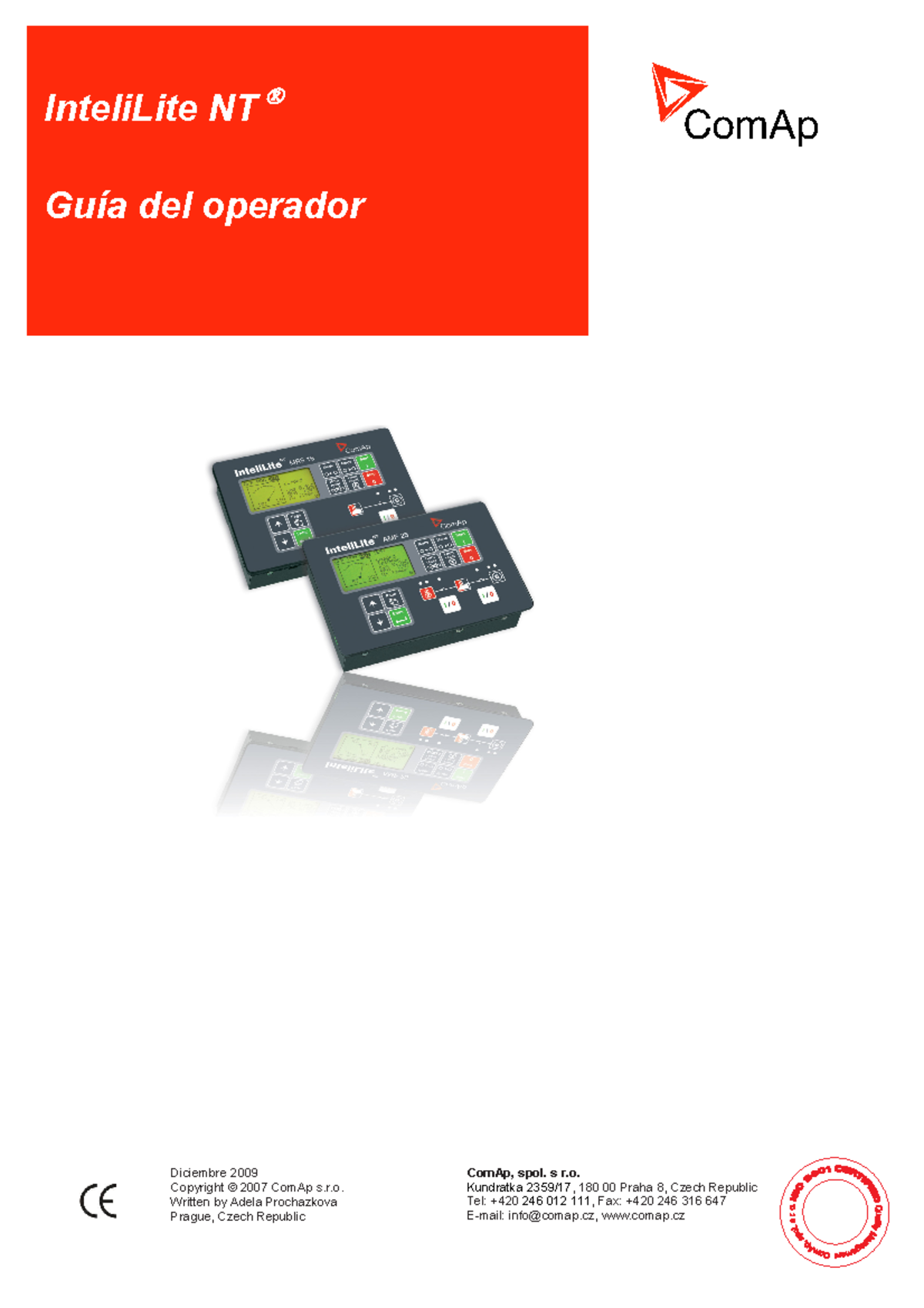 Controlador Comap AMF 25 - InteliLite NT ® GuÌa del operador Diciembre ...