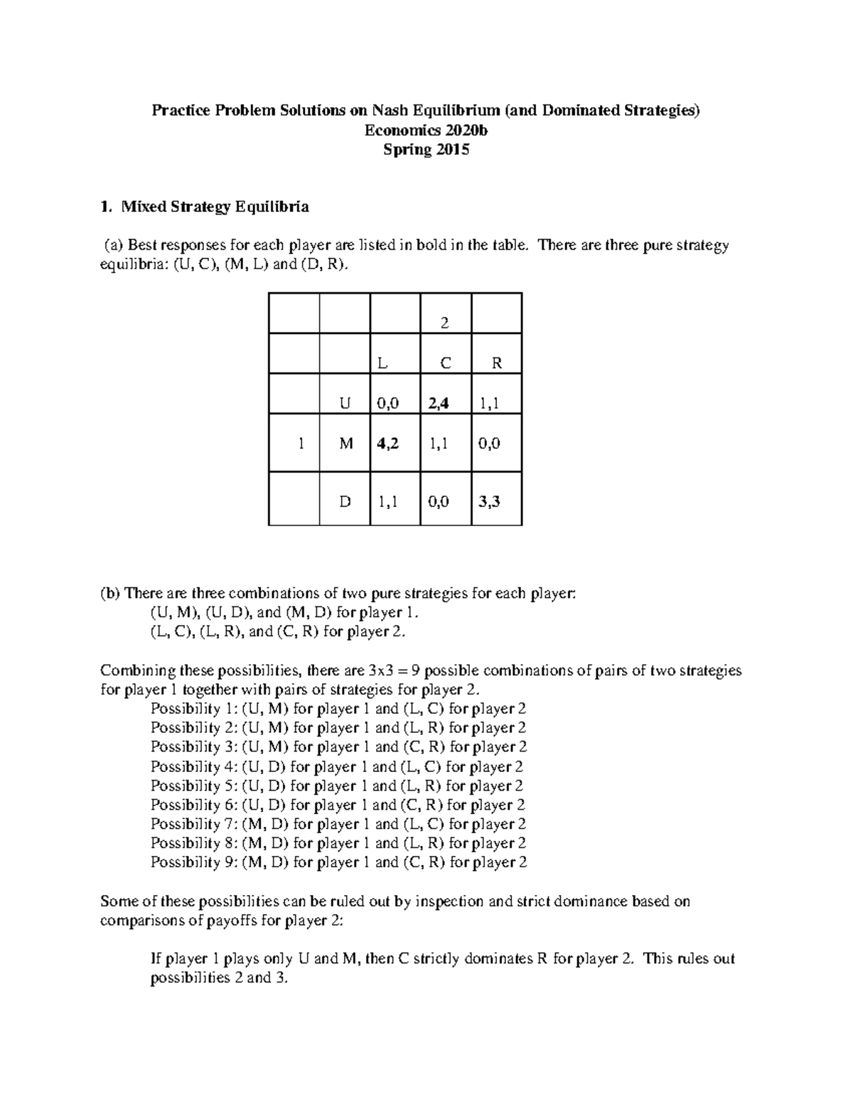 Practical Solutions to Practice Problems Spring 2015 -2020B - Practice ...