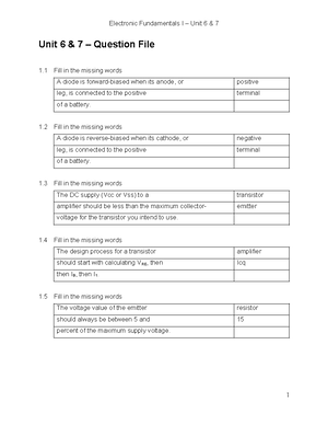 Unit5-Questions-File - Unit 5 – Questions File 1. Read through the ...