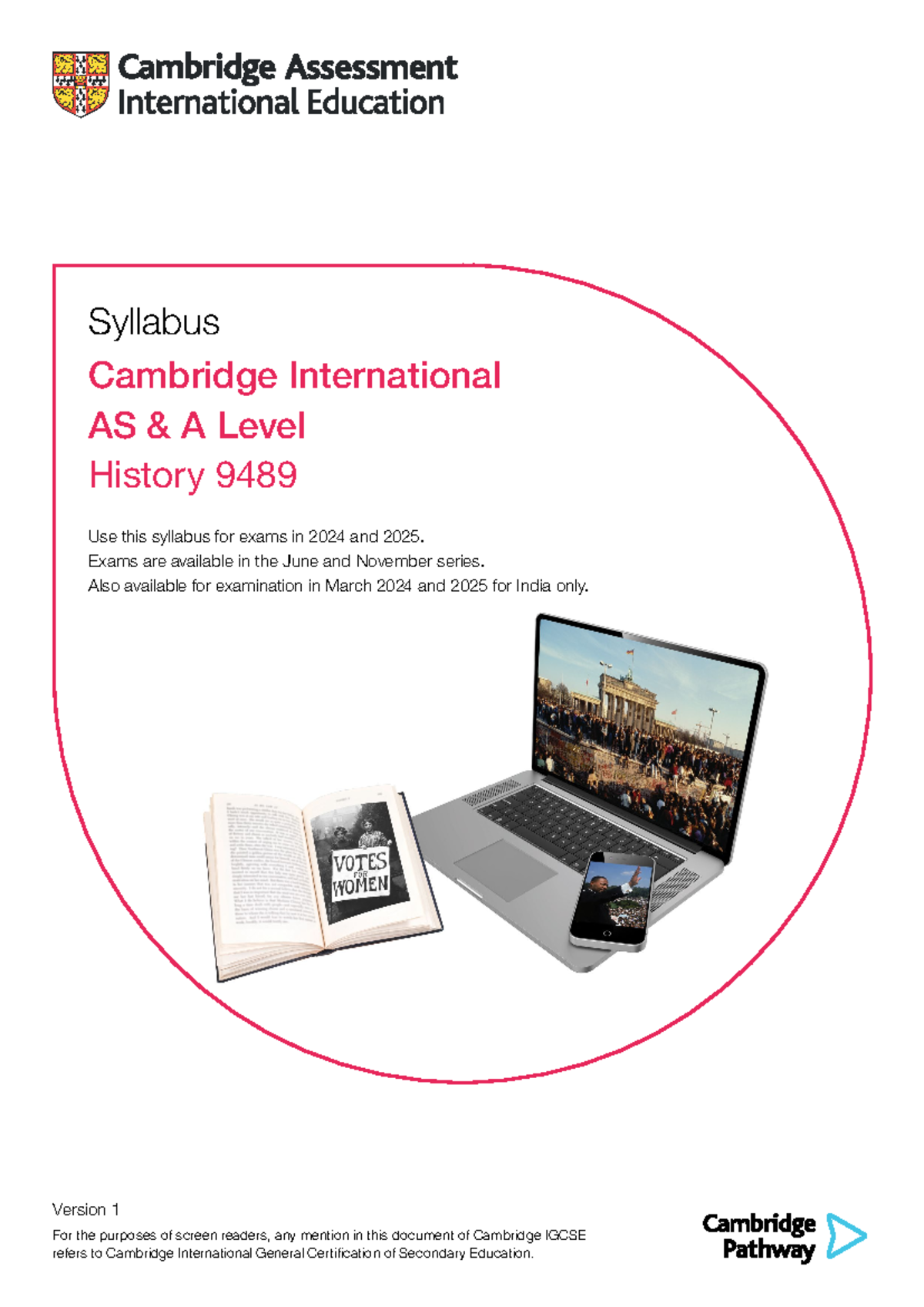 cie history alevel syllabus - Syllabus Cambridge International AS & A ...