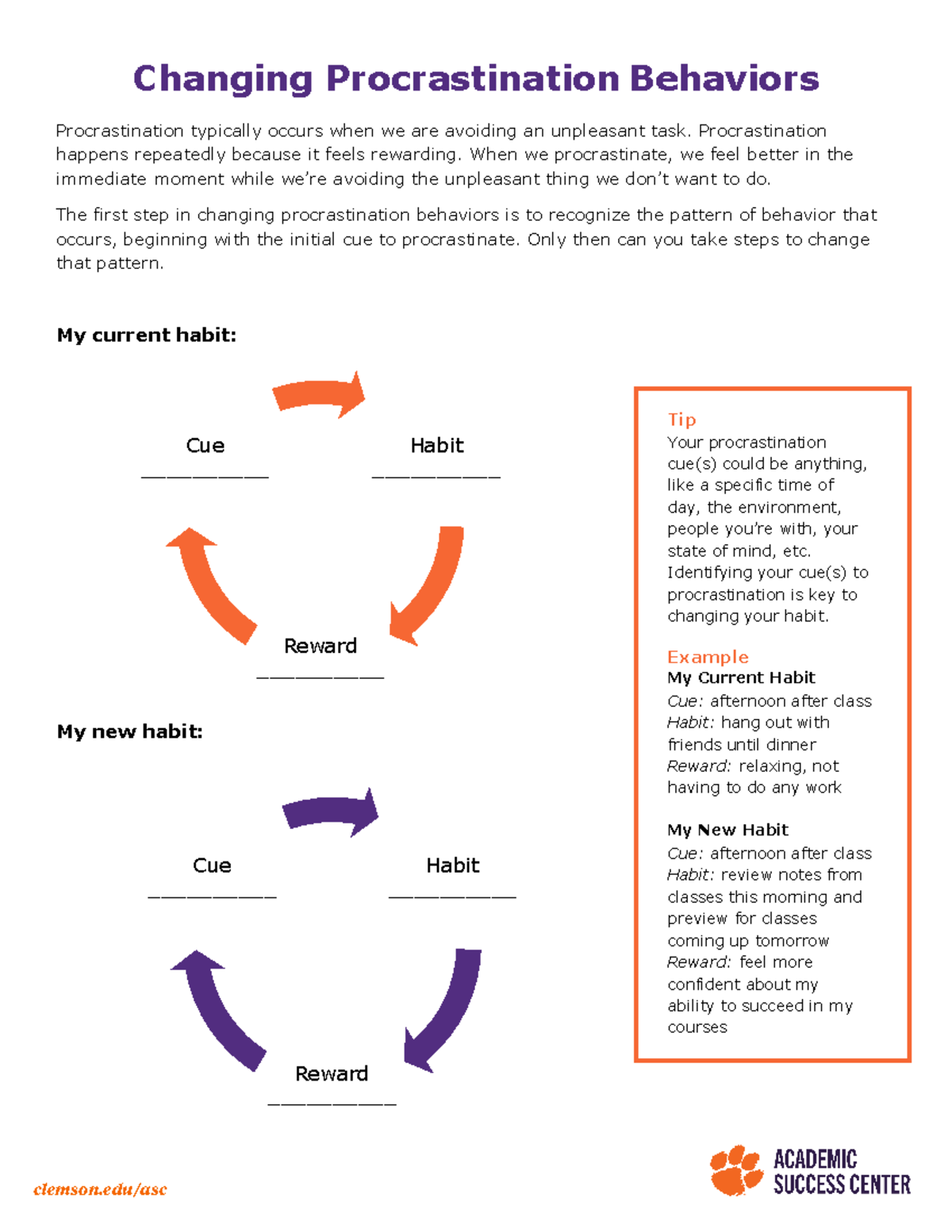 Changing-procrastination-behaviors - Changing Procrastination Behaviors Procrastination ...