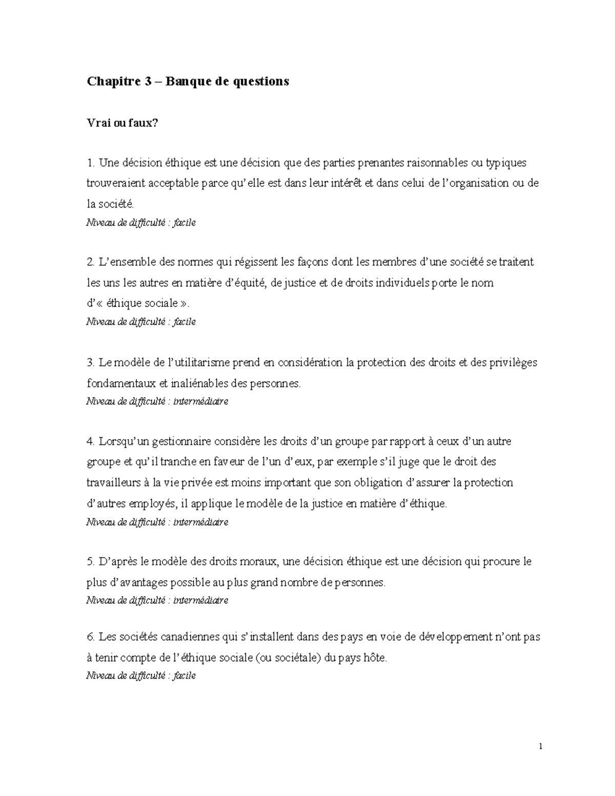 Chap03 banque de questions 1555089686 - Chapitre 3 – Banque de ...