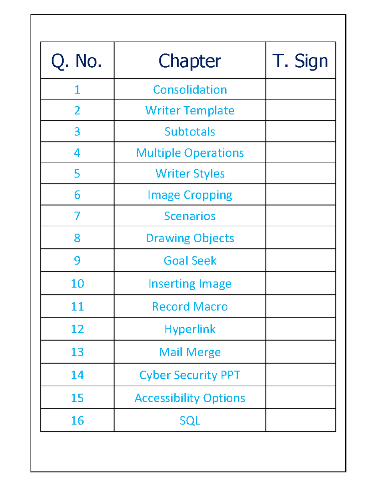 Complete file IT 402 - Q. No. Chapter T. Sign 1 Consolidation 2 Writer ...
