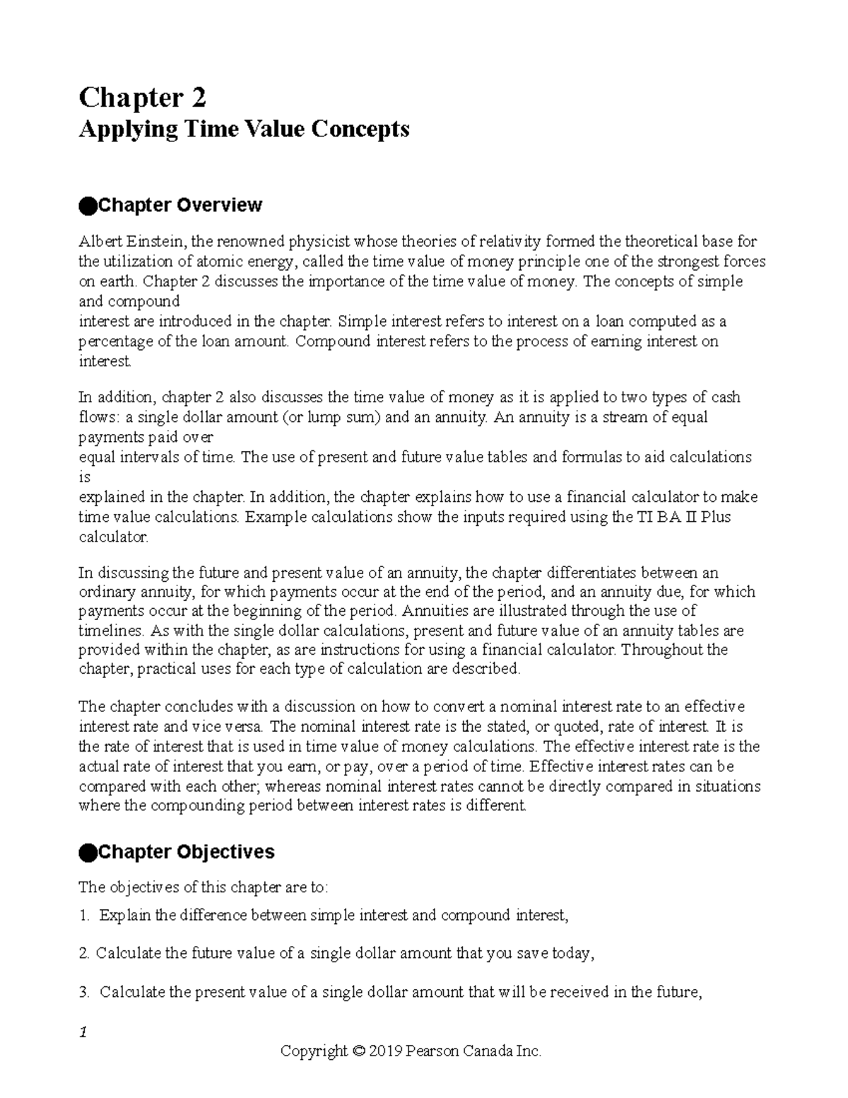 Chapter 2 Problem Solutions - Chapter 2 Applying Time Value Concepts ...