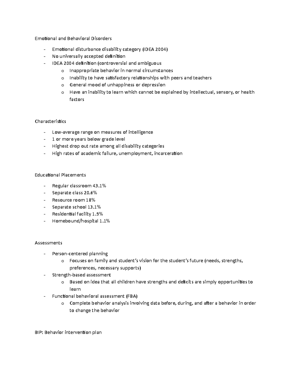 Unit 7 Individuals With Emotional And Behavioral Disorders Emotional unit-7-individuals-with-emotional-and-behavioral-disorders-emotional
