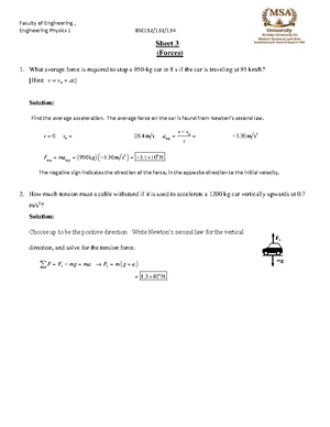 Physics - assignment 4 on fluids - ####### Instructor Template For ...
