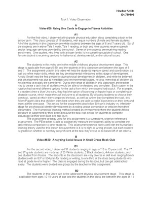 Task 1 Critical Commentary - D094 - WGU - Studocu