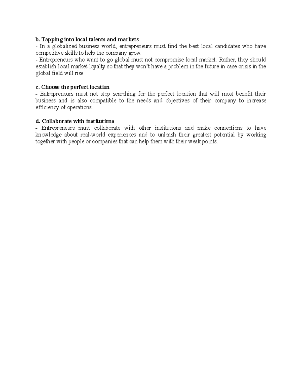 Surplus answers - Summaries on rfbt 3 and ent a subjects. - b. Tapping ...