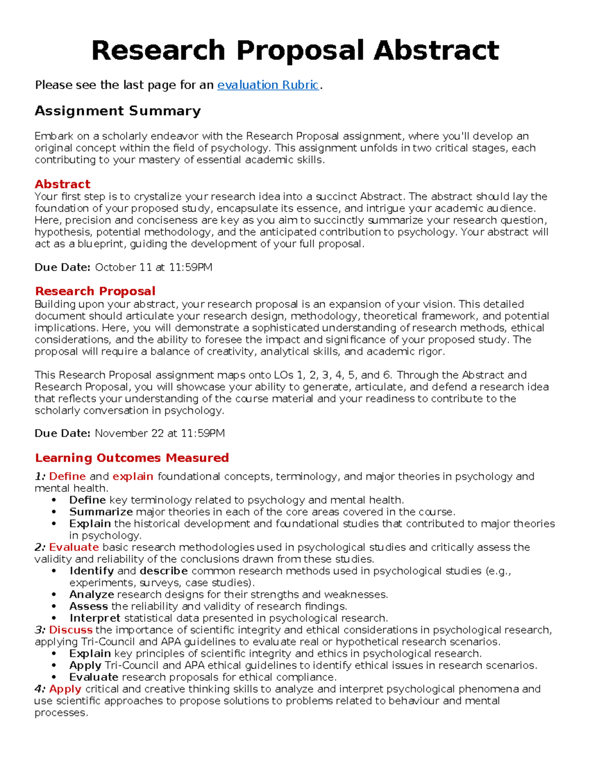 Research Proposal Abstract - Research Proposal Abstract Please see the ...