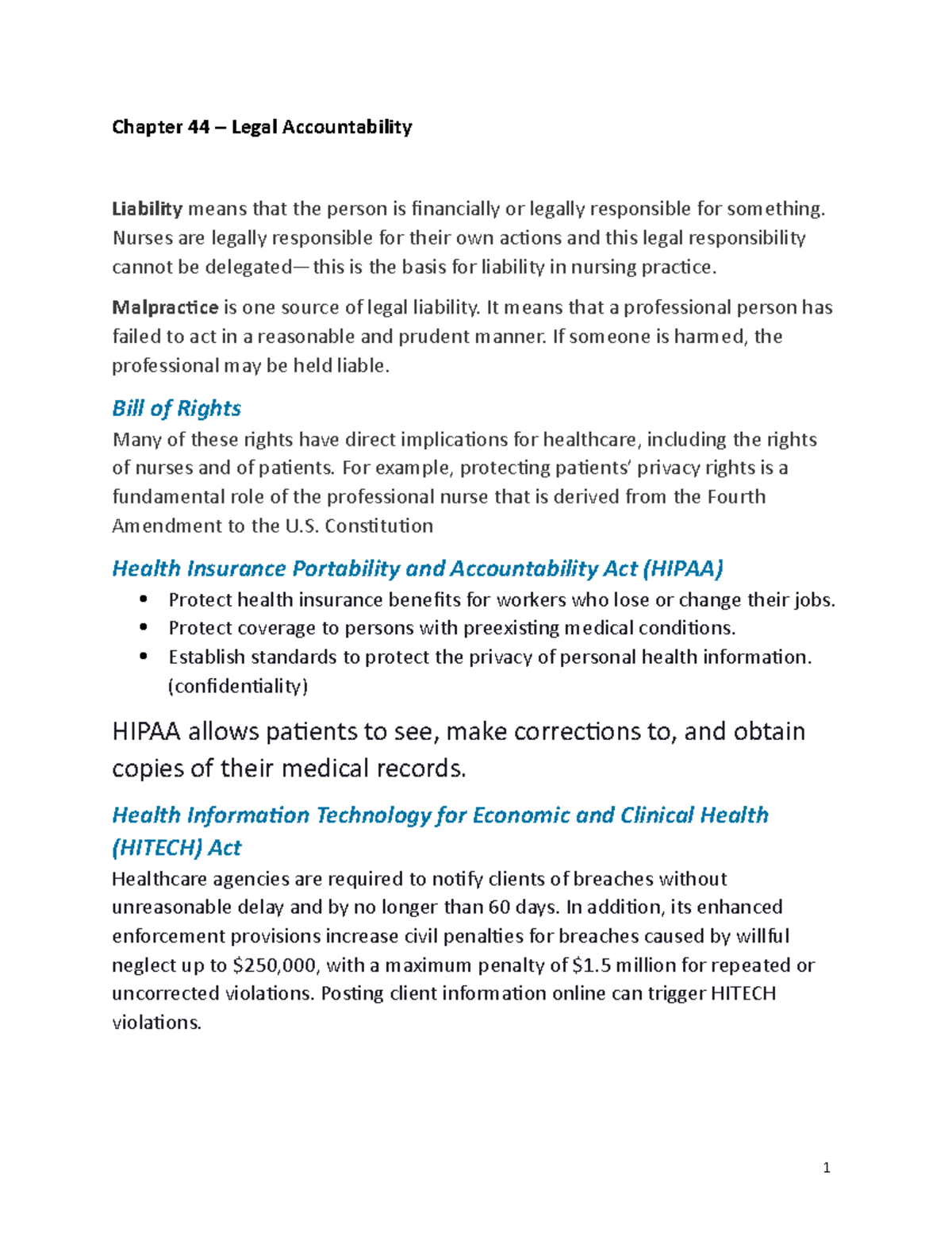 Chapter 44 - Legal Accountability - Chapter 44 – Legal Accountability ...