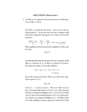 Solutions-Homework 1 - Definitions of Laplace Transform - SOLUTIONS ...