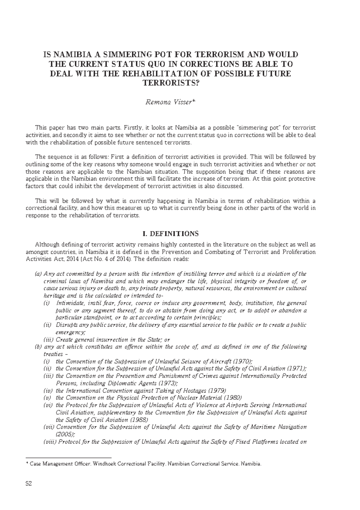 No104 12 IP Namibia - Study Material - IS NAMIBIA A SIMMERING POT FOR ...