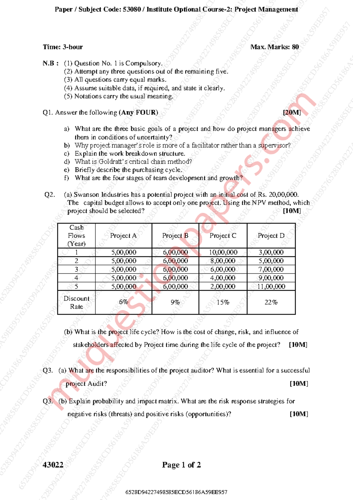 Be information-technology semester-8 2023 december iloc-ii-project-management-rev-2019-c-scheme ...