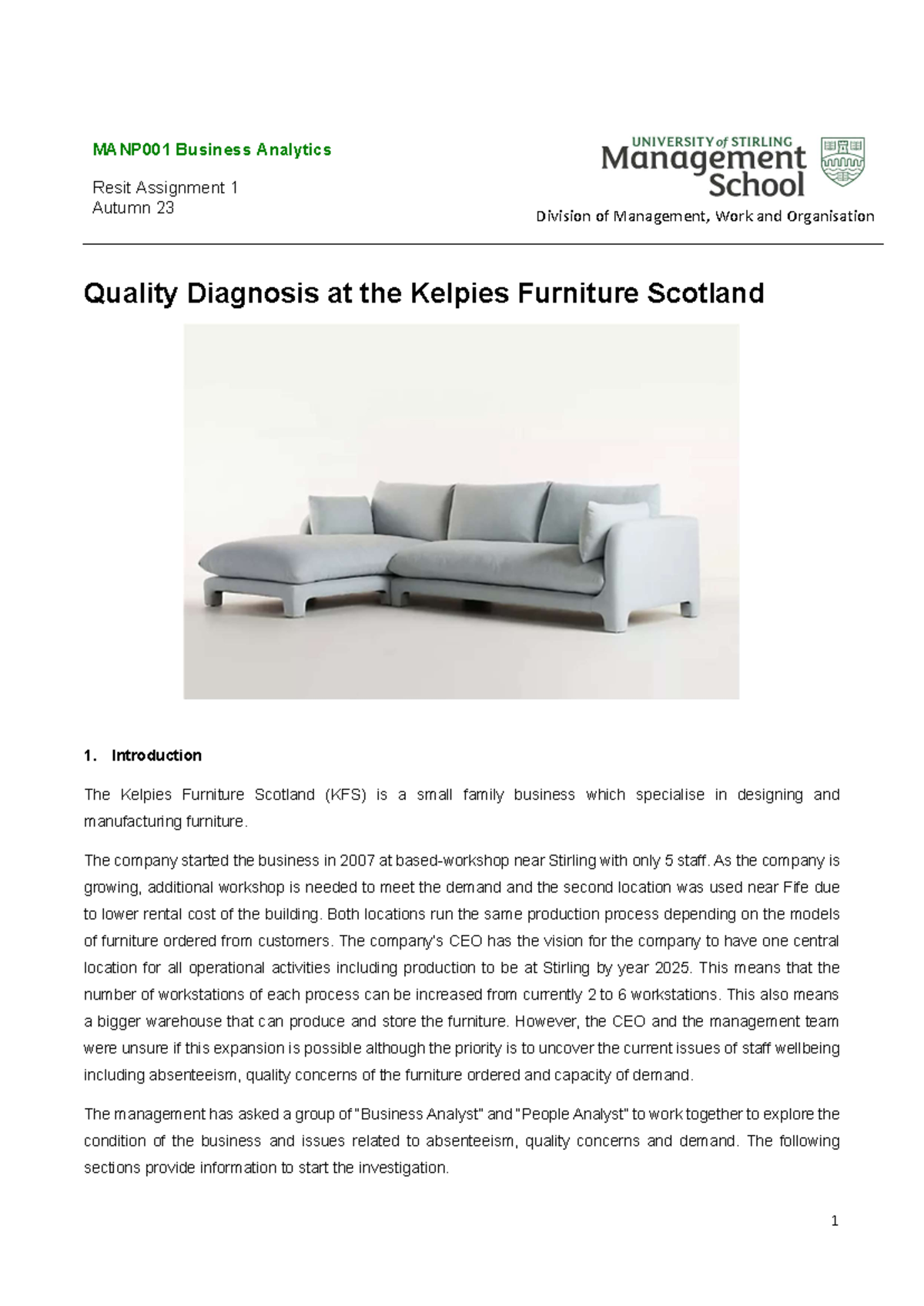 MANP001+Resit+Assignment+1+%28individual%29 - MANP001 Business ...