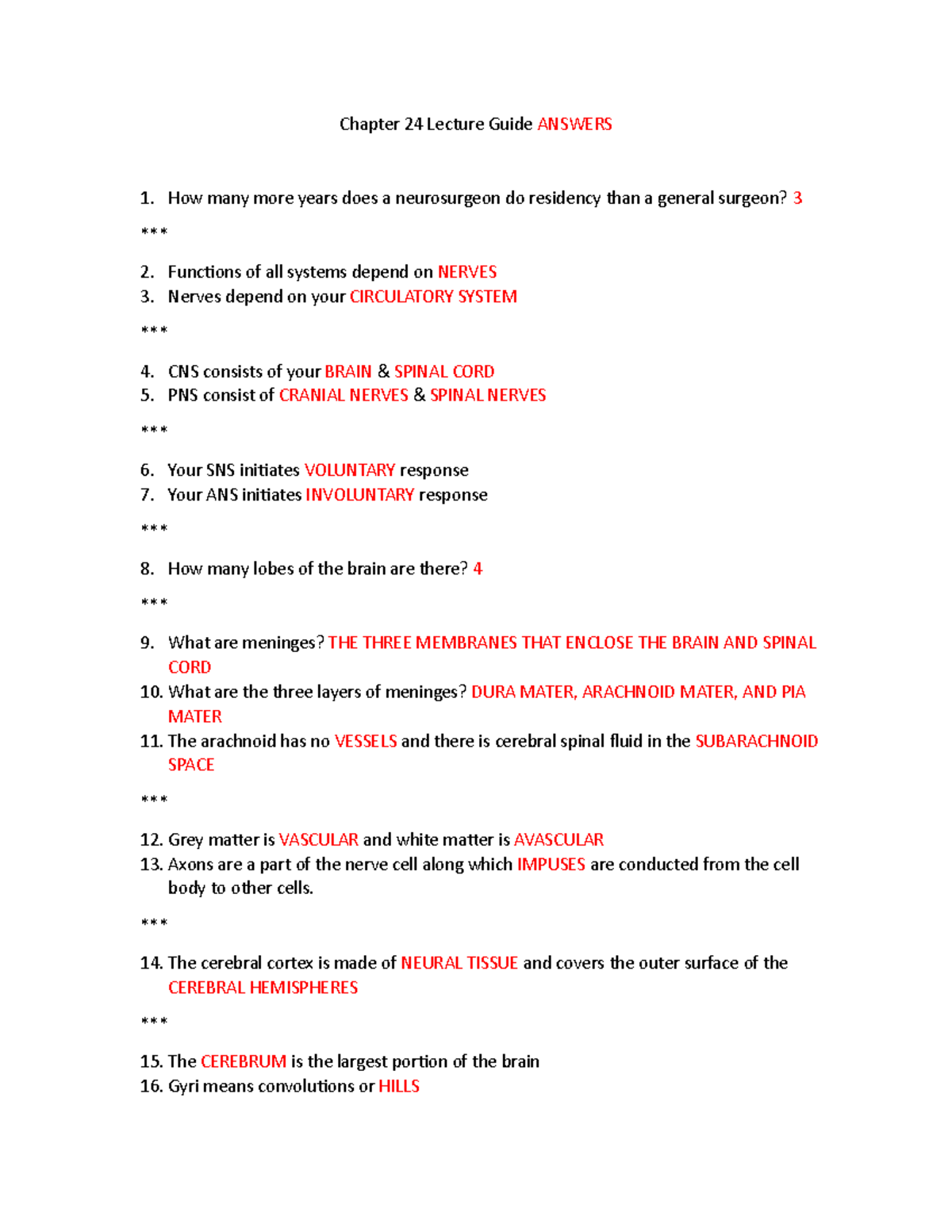 Chapter 24 Lecture Guide Answers - Chapter 24 Lecture Guide ANSWERS How ...