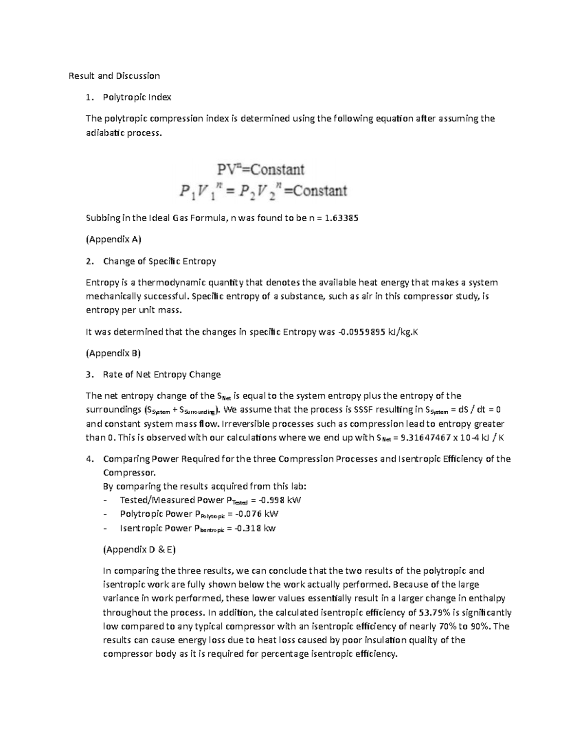 Results and Discussion for assignment - 048651 - Studocu
