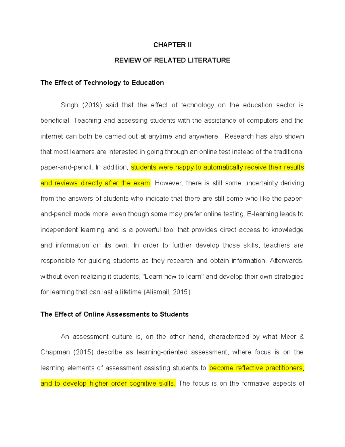 501042374- Chapter-II - CHAPTER II REVIEW OF RELATED LITERATURE The ...