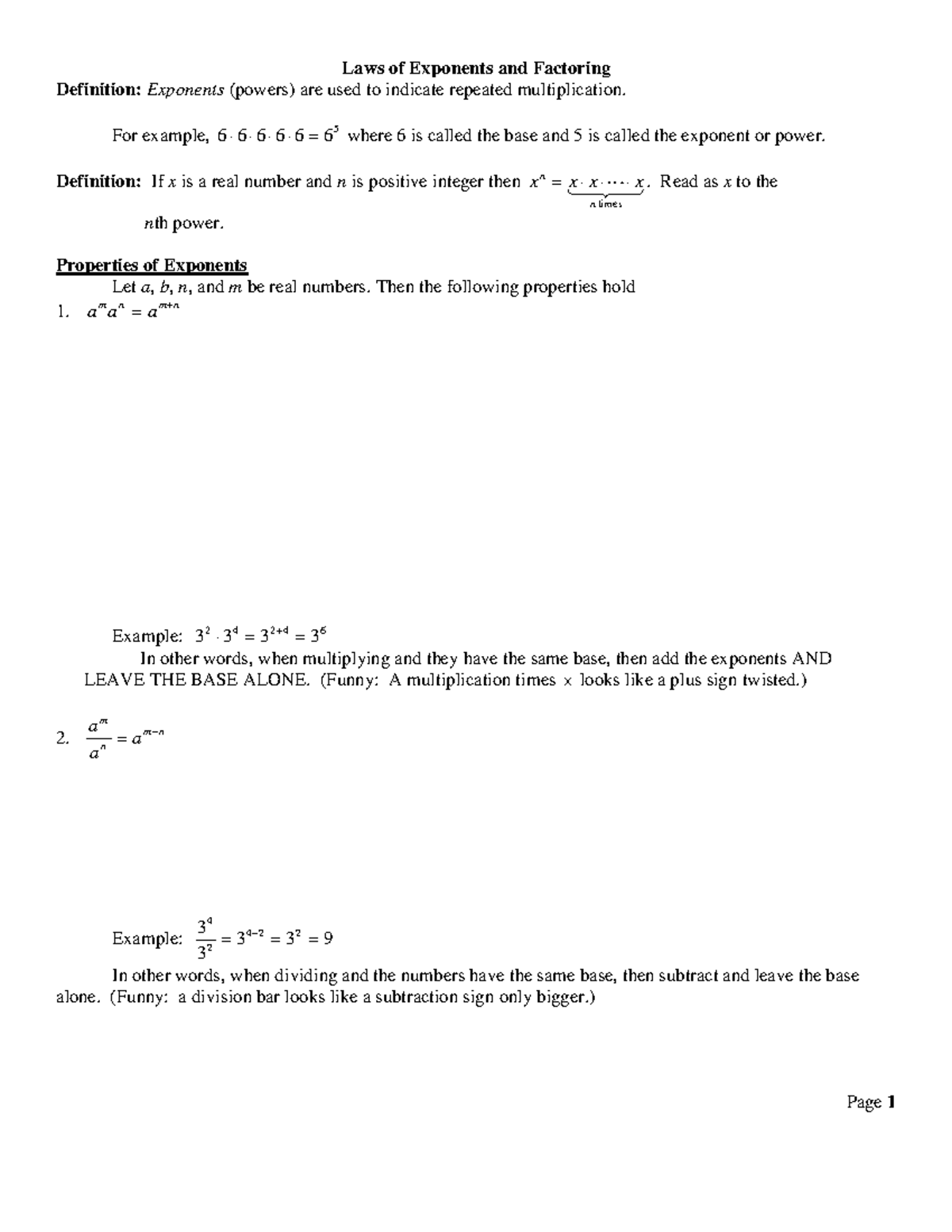 2371 L1C Laws - Study material for business math 1 - Definition ...
