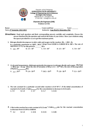 CM1111 Mass Tutorial 1 Solution - CM1111 Mass Tutorial 1 AY2017/2018 S ...