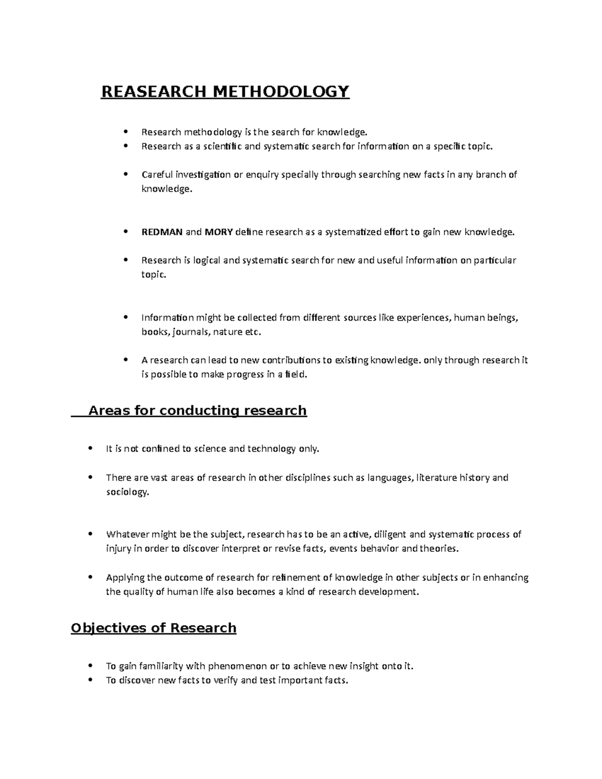 Research - Research as a scientific and systematic search for ...