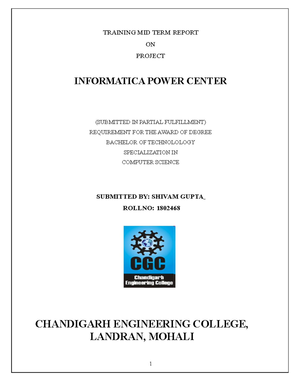 Mid-term project report - Programming in Python - Studocu