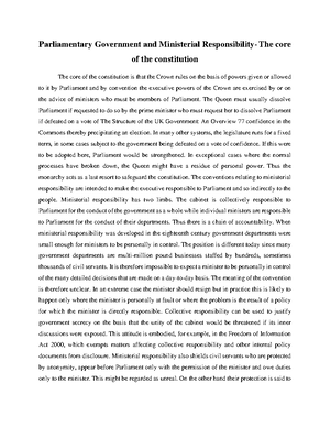 Membership of the House of Commons- The Composition of Parliament and ...