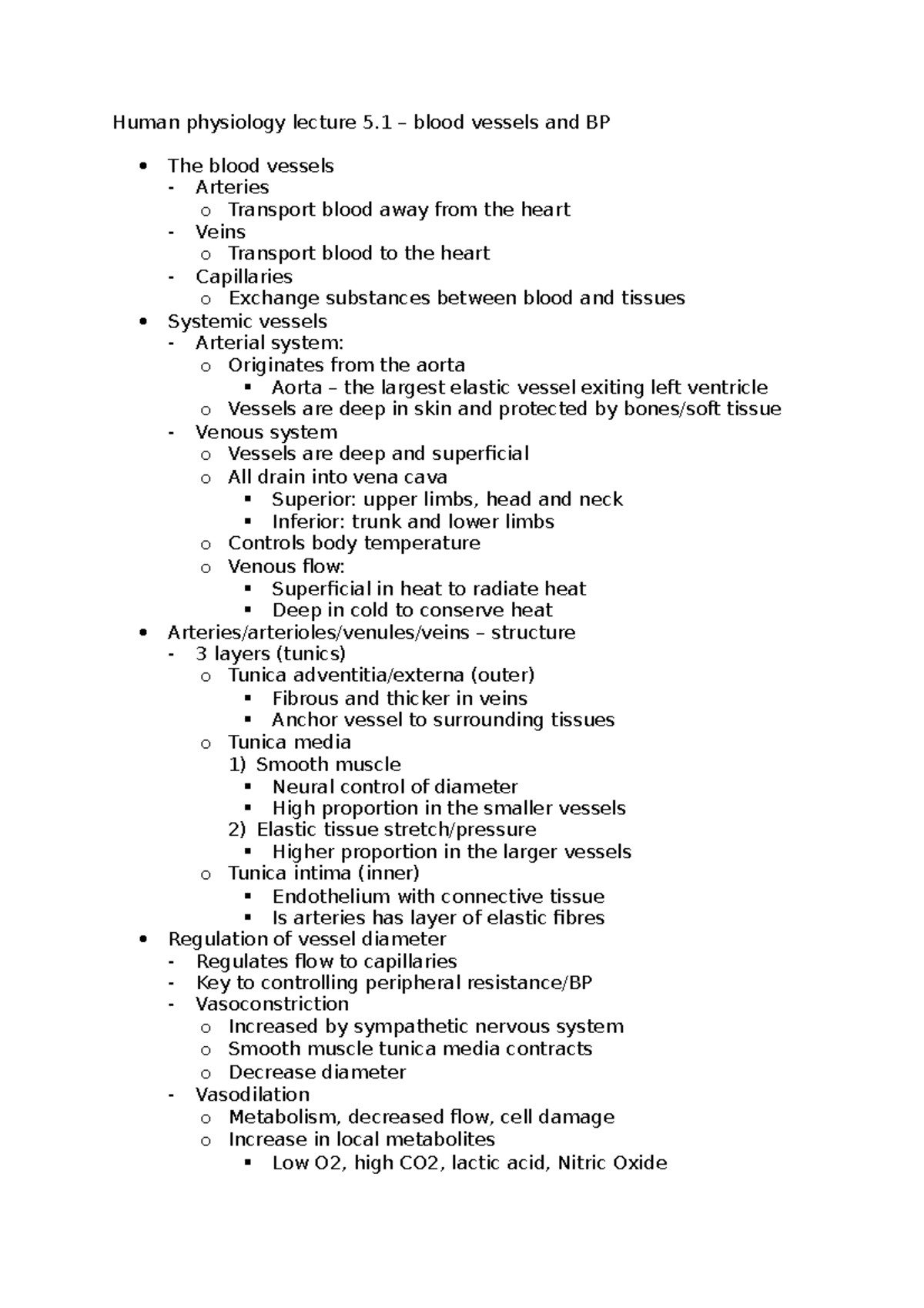 Human physiology lecture 5.1 - Blood pressure varies during the cardiac ...