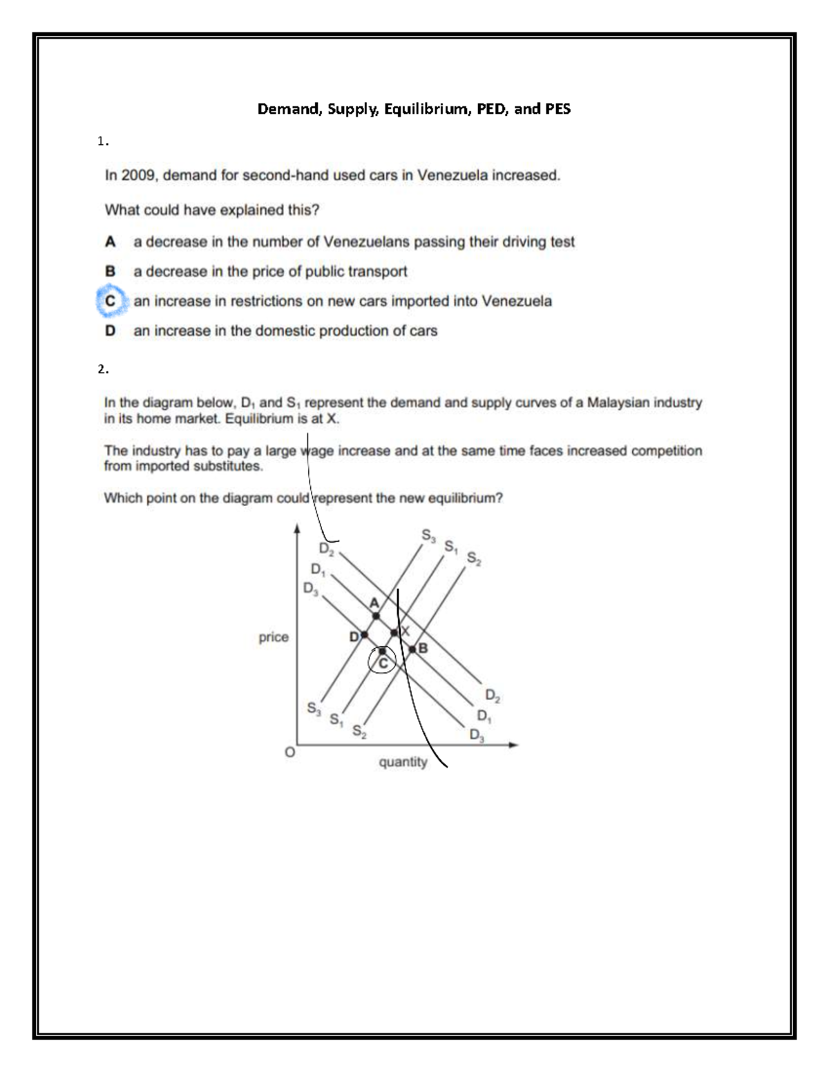 150+ AS Micro MCQs - Advanced Financial Reporting - Demand, Supply ...