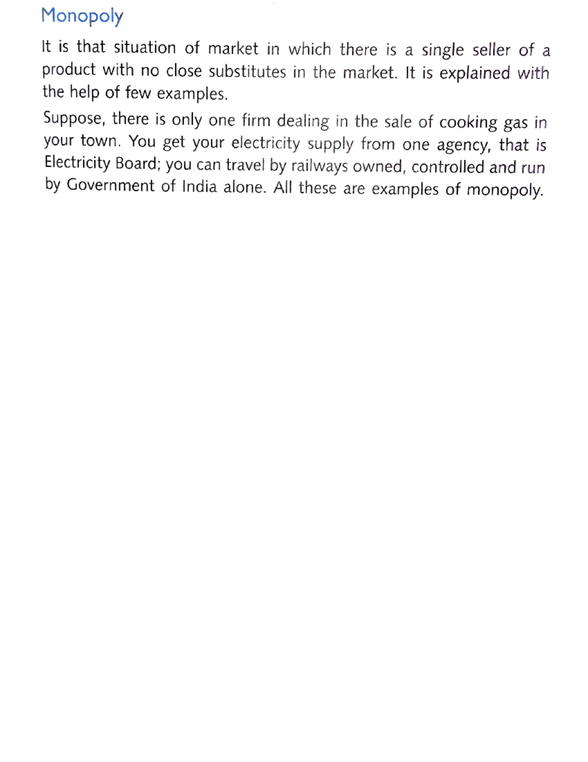 Monopoly - Important notes - Monopoly t is that situation of market in ...