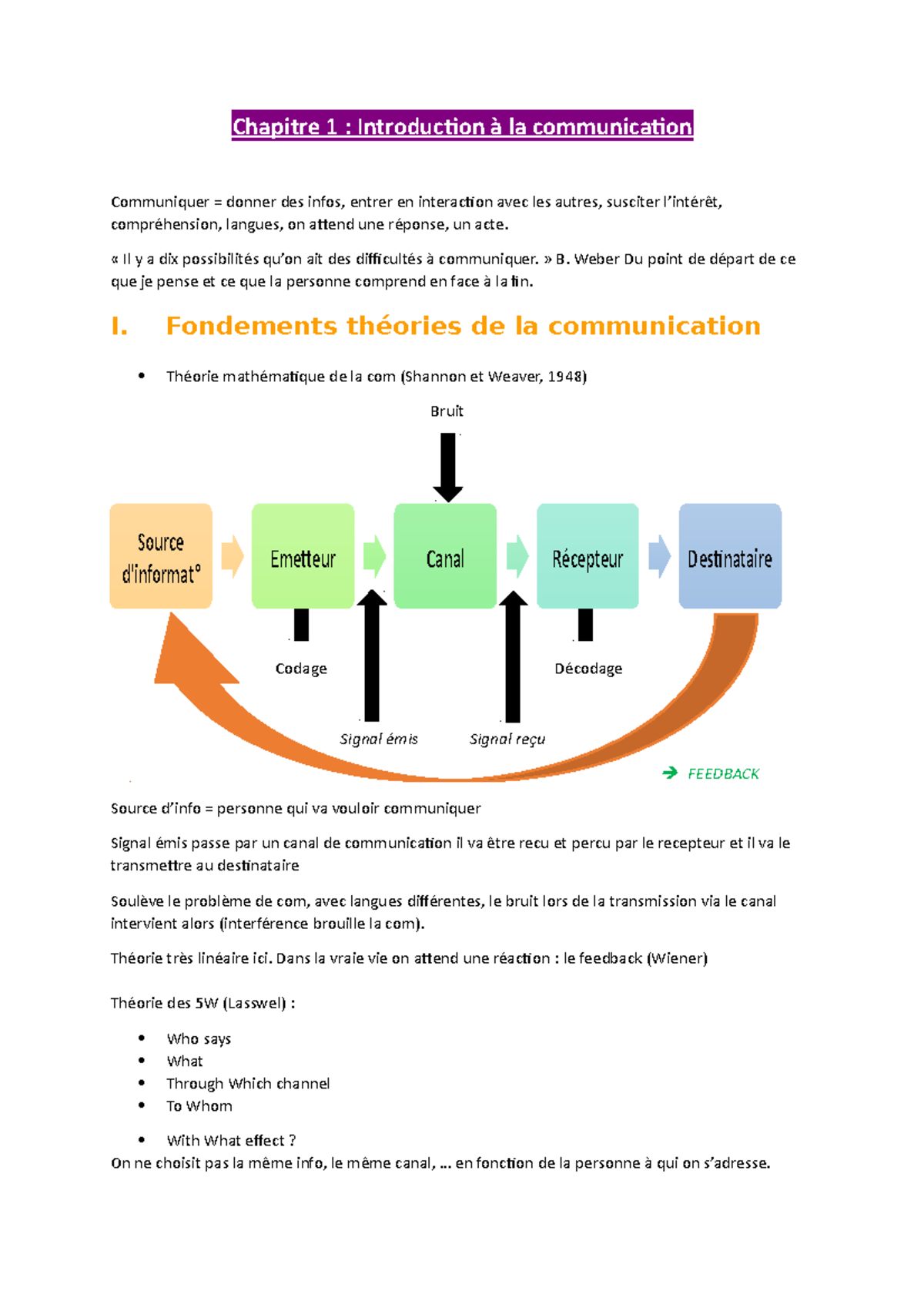 Cours-communiction-commerciale - Chapitre 1 : Introduction à la ...