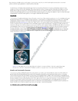 2 1 The Periodic Table Chemistry For Engineers Studocu