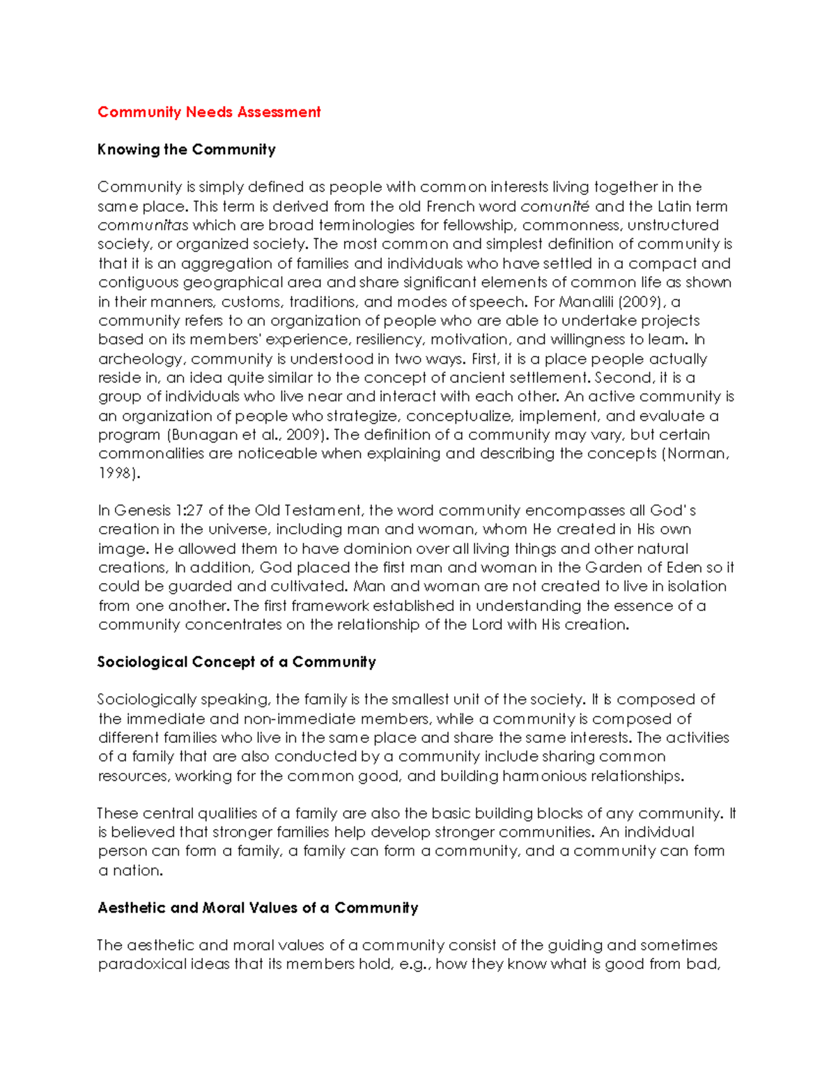 Community - National Service Training Program - Studocu