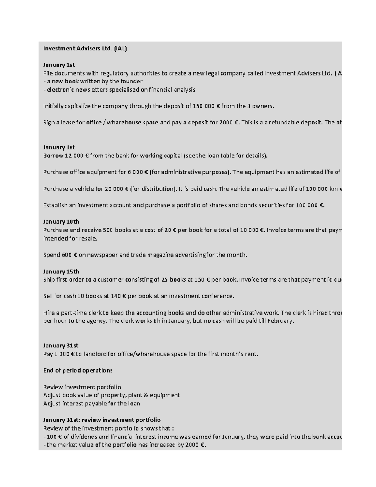 Toets 1 6 June 2020, questions and answers - Corporate Finance - Warning: TT: undefined function ...