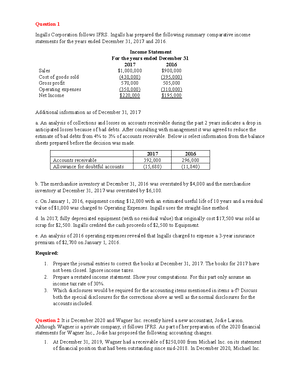 FINA 470 cheat sheet for final exam - A structure of incentives that rewards risk taking in ...