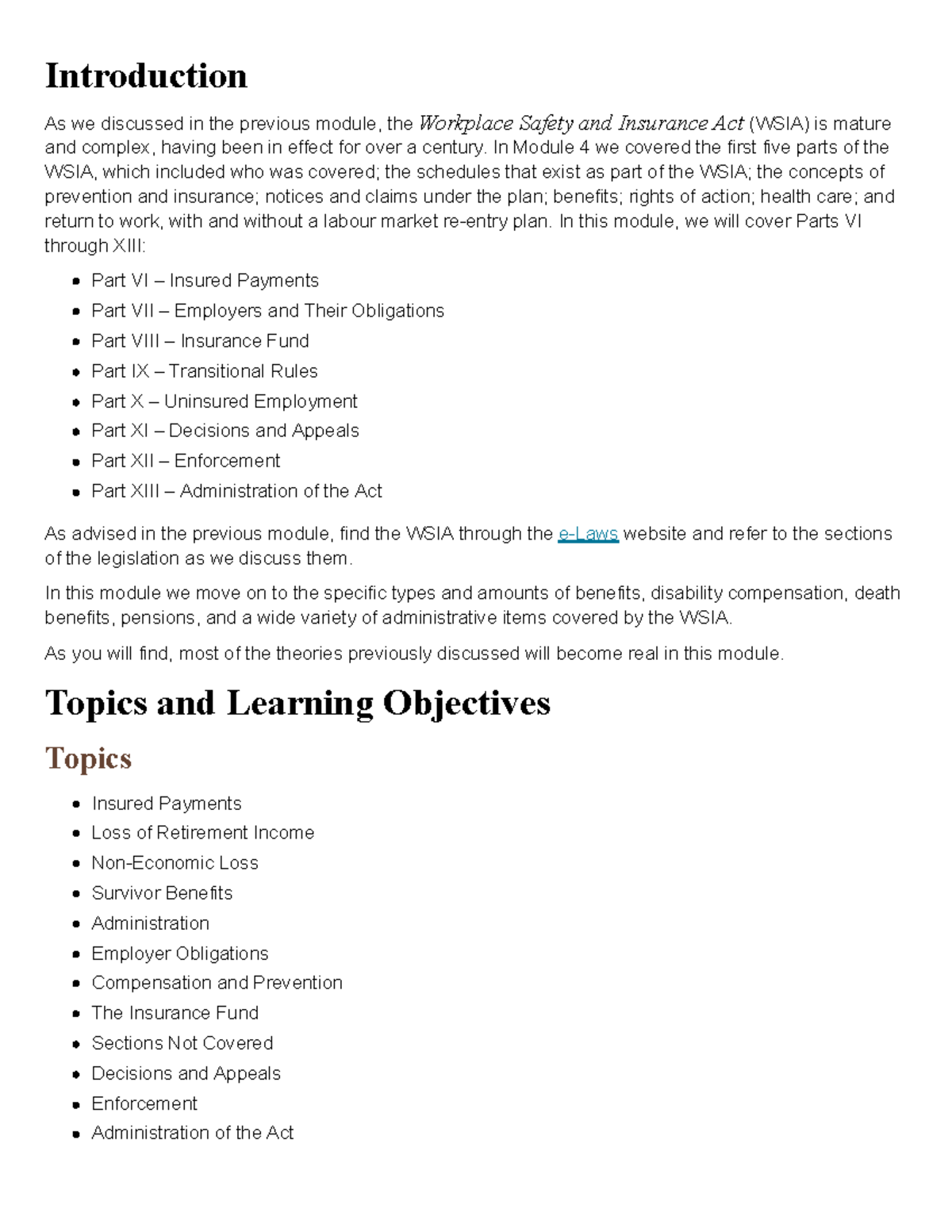 COHS208, Module 5 - Introduction - Introduction As we discussed in the ...