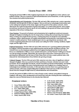 Carol Ann Duffy 'Mean Time' Anthology Analysis Cheat Sheet - The ...