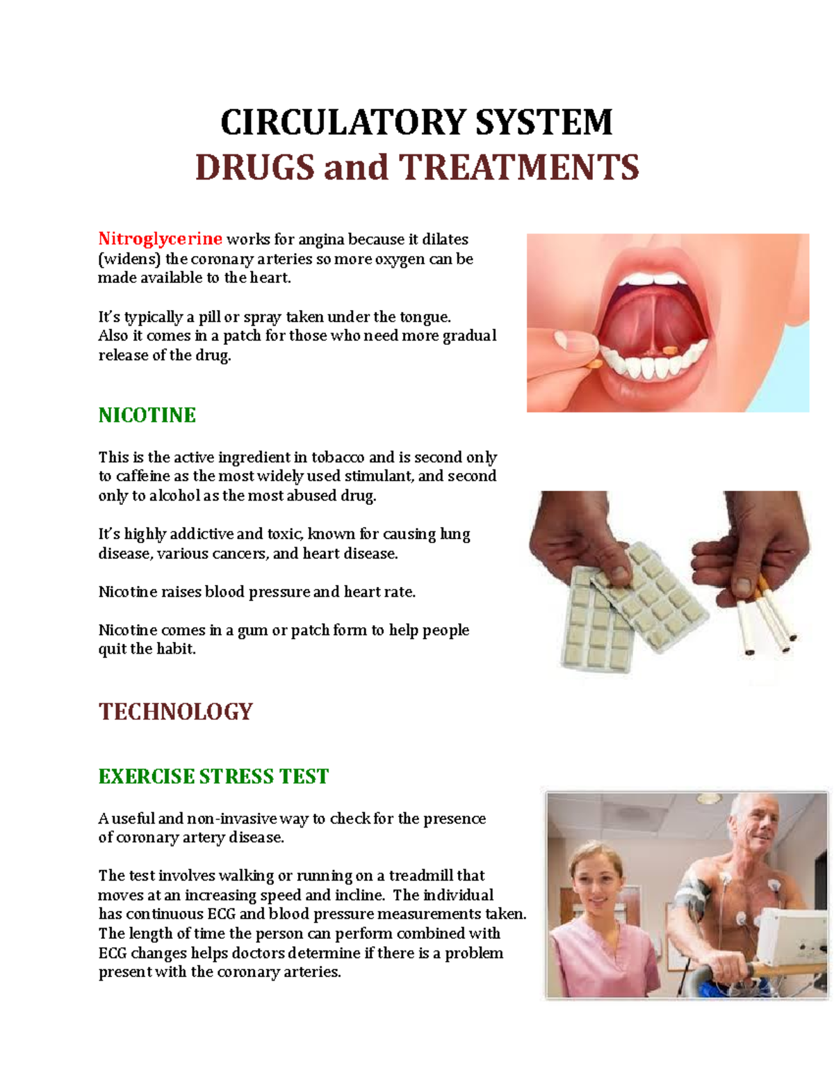 Circulatory System Drugs and Treatments - CIRCULATORY SYSTEM DRUGS and ...