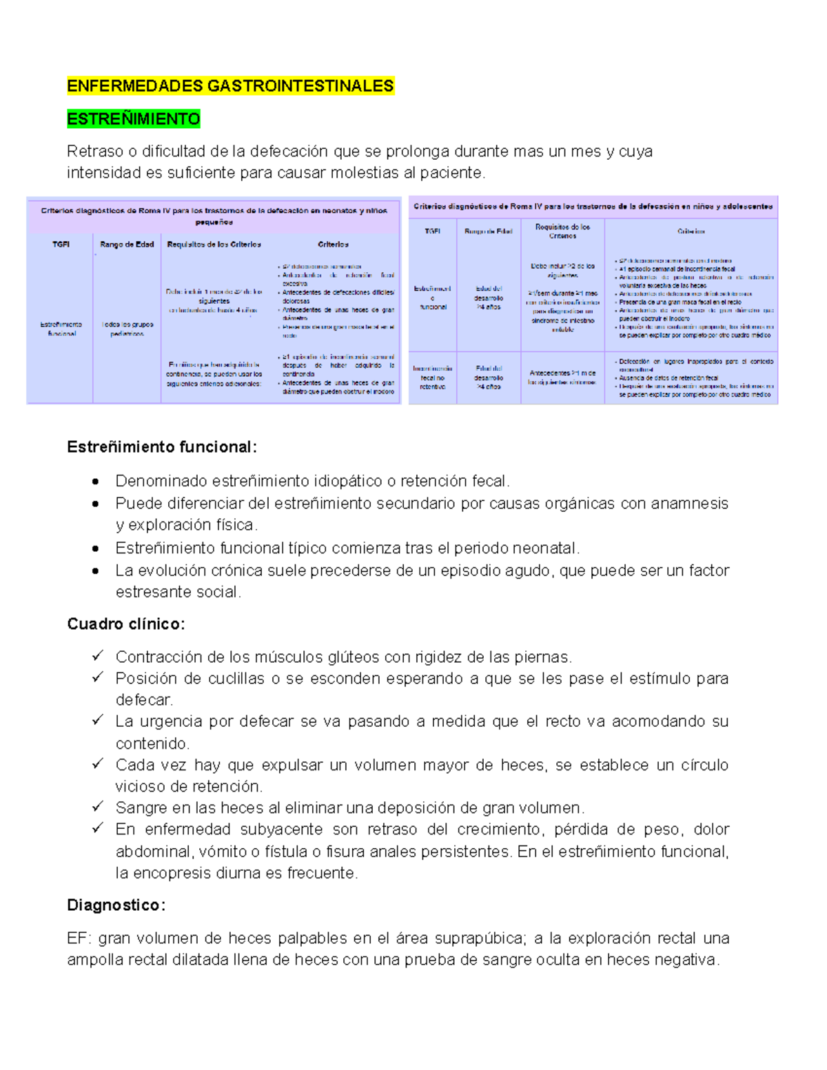 Enfermedades Gastro Pediatria - ENFERMEDADES GASTROINTESTINALES ...
